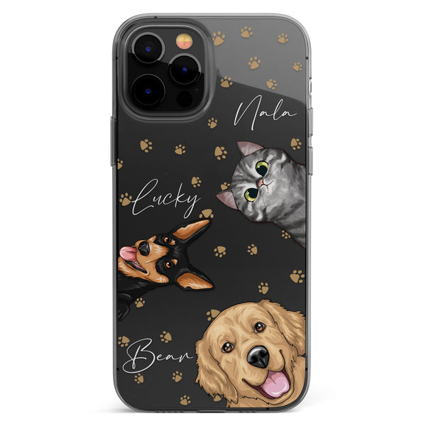 Peek A Boo Pet - Personalized Phone Case - febworld